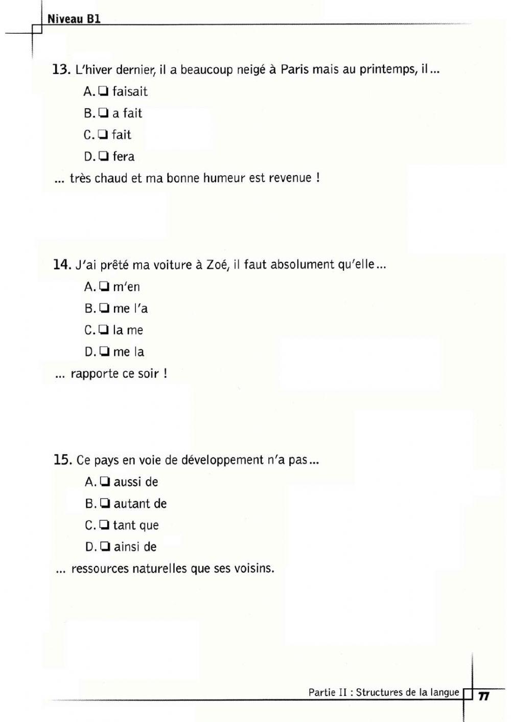 Celat-b1 -se worksheet | Live Worksheets