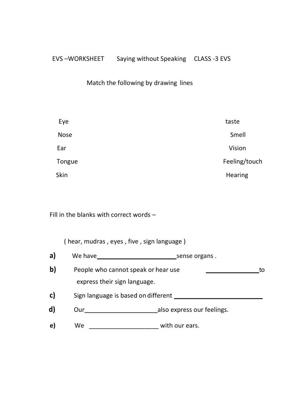 Saying Without Speaking Worksheet Live Worksheets saying-without-speaking-worksheet-live-worksheets
