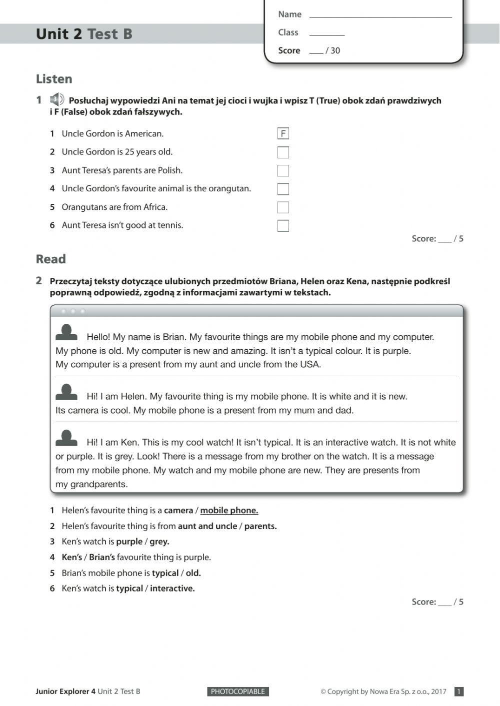 JUNIOR EXPLORER… | Free Interactive Worksheets | 6213331