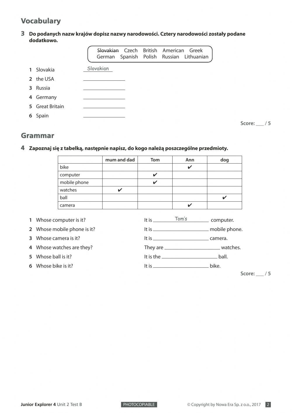 JUNIOR EXPLORER… | Free Interactive Worksheets | 6213331