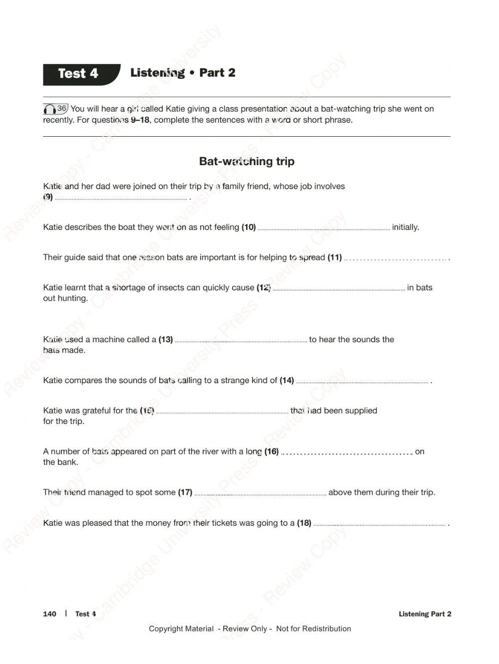 LISTENING P7 13-11 online exercise for | Live Worksheets