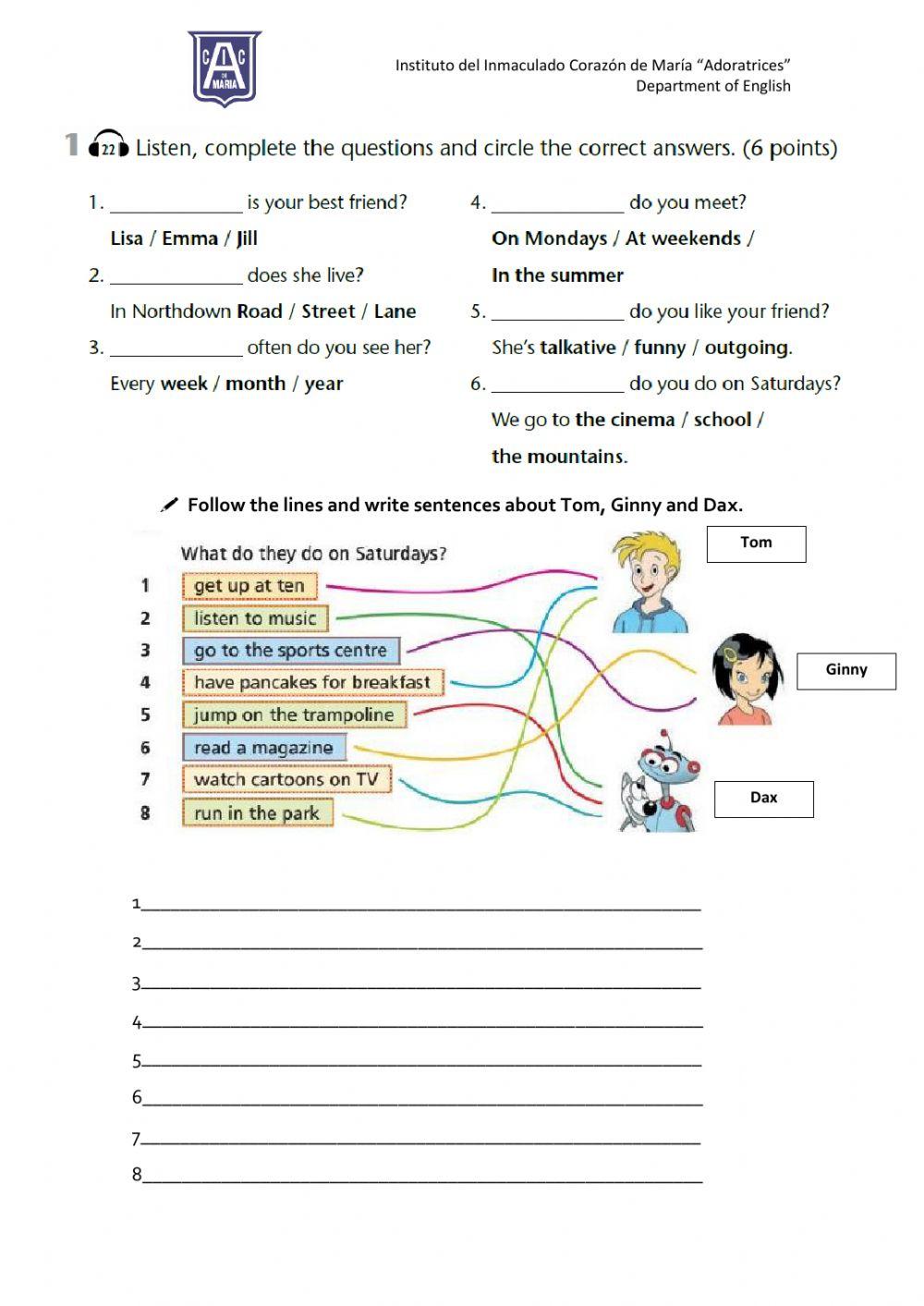 Revision Present Simple | Victoria Jacob | Live