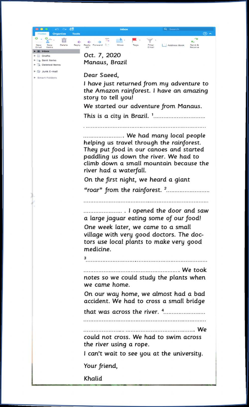 Reading Comprehension online exercise for Grade 6 | Live Worksheets