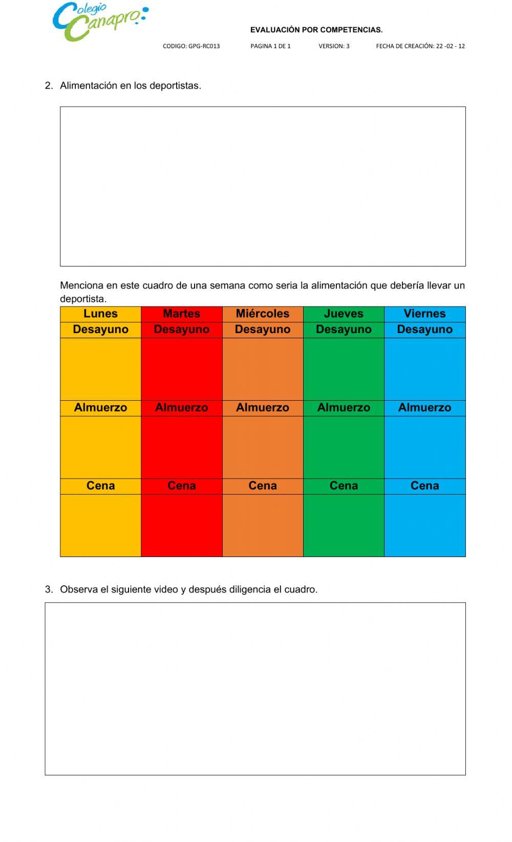 Evaluación de décimo interactive worksheet | Live Worksheets