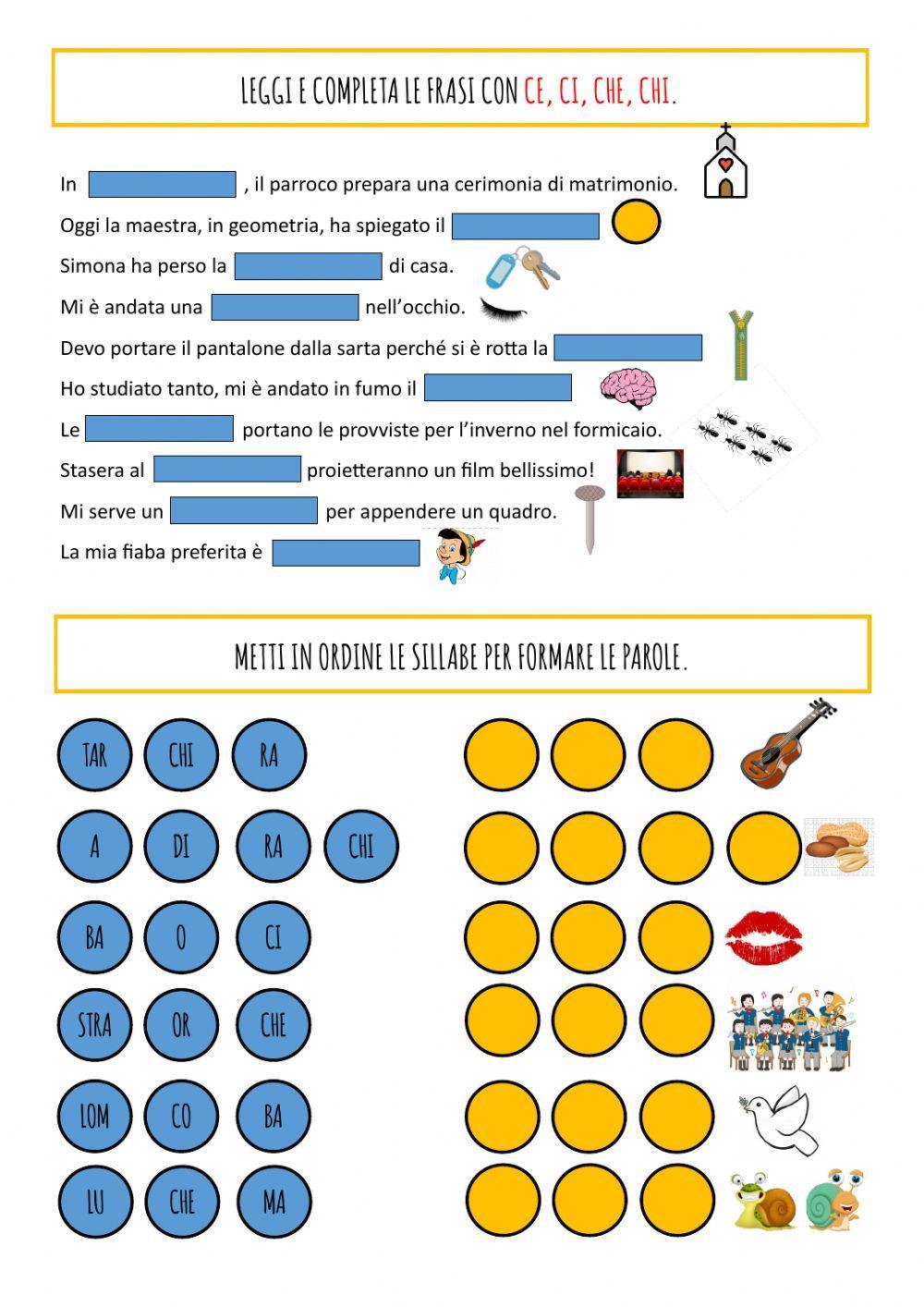 Suoni difficili 486511 | Giusy_Guido | Live Worksheets