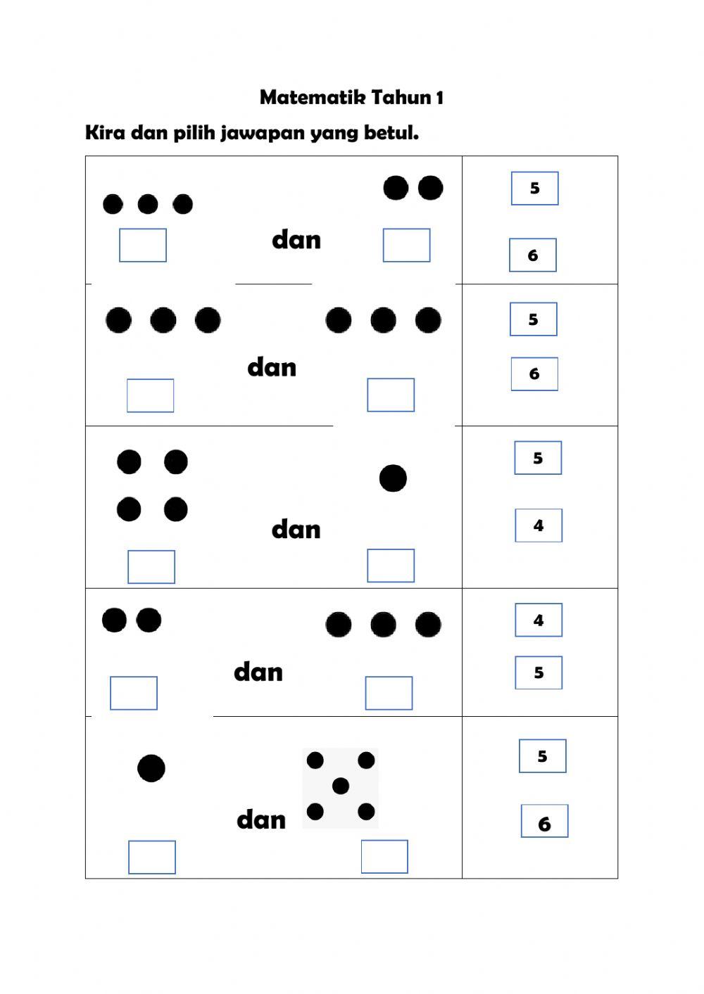 Matematik PPKI free worksheet | Live Worksheets