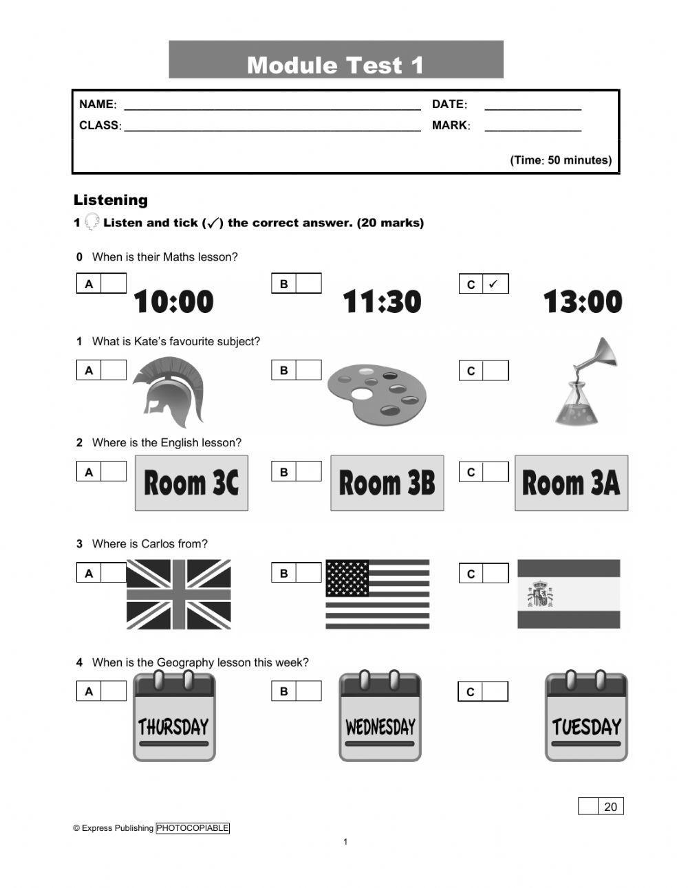 I5 test 1 6289462 | epsavmos | Live Worksheets