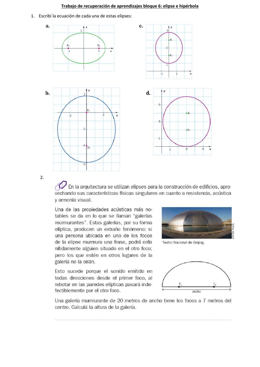 555557 | Bloque 6: elipses e hipérbolas | Maria Florencia