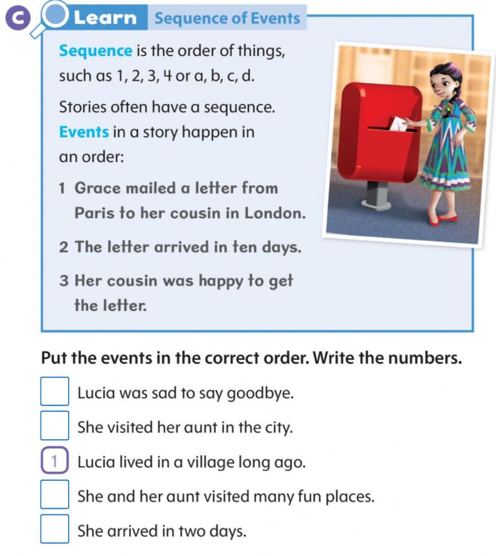 Reading Sequenc… | Free Interactive Worksheets | 555736