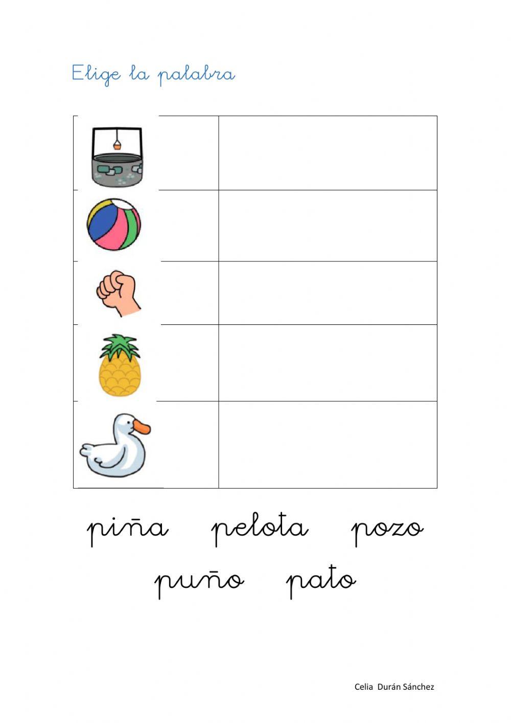 Letra p | Free Interactive Worksheets | 556303