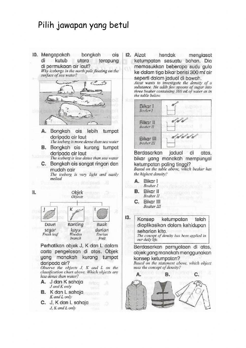 Sains Tahun 3-Ketumpatan 6288363 | HARMAN OTHMAN