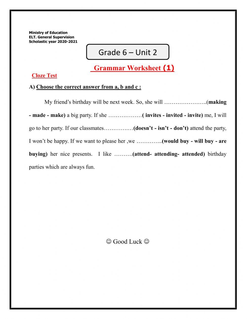 U2 activity | Live Worksheets