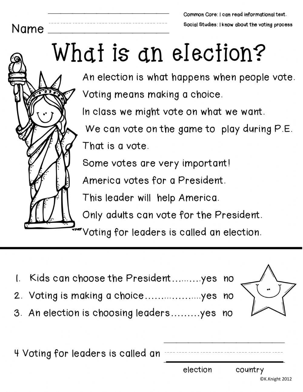 6313023 | Voting in an Election | Whitney Branch