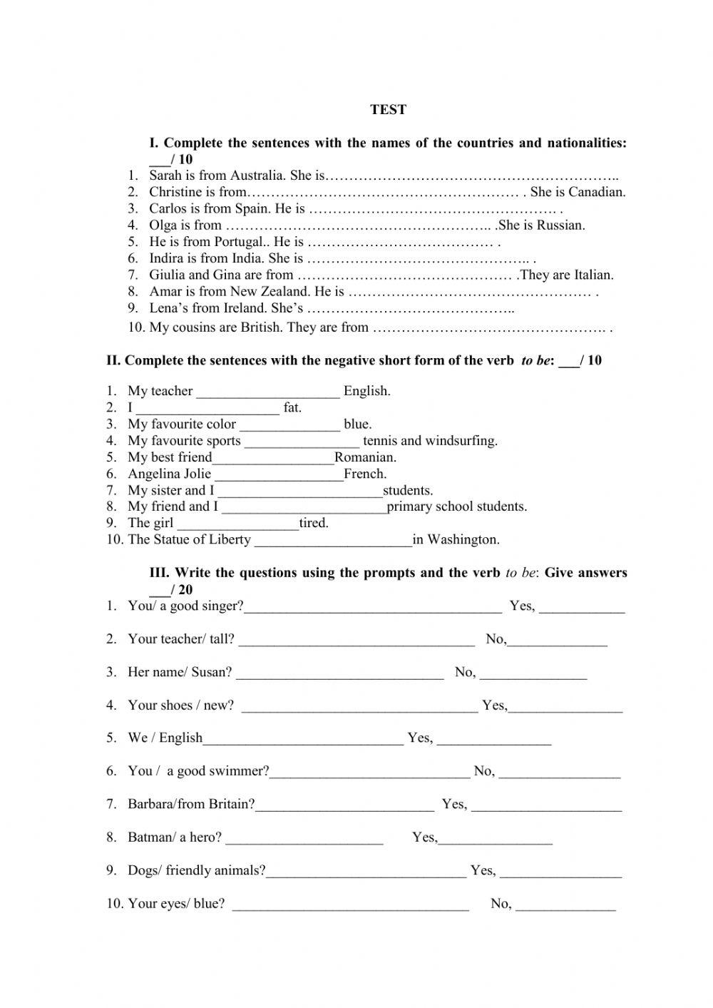 5th form online exercise for | Live Worksheets