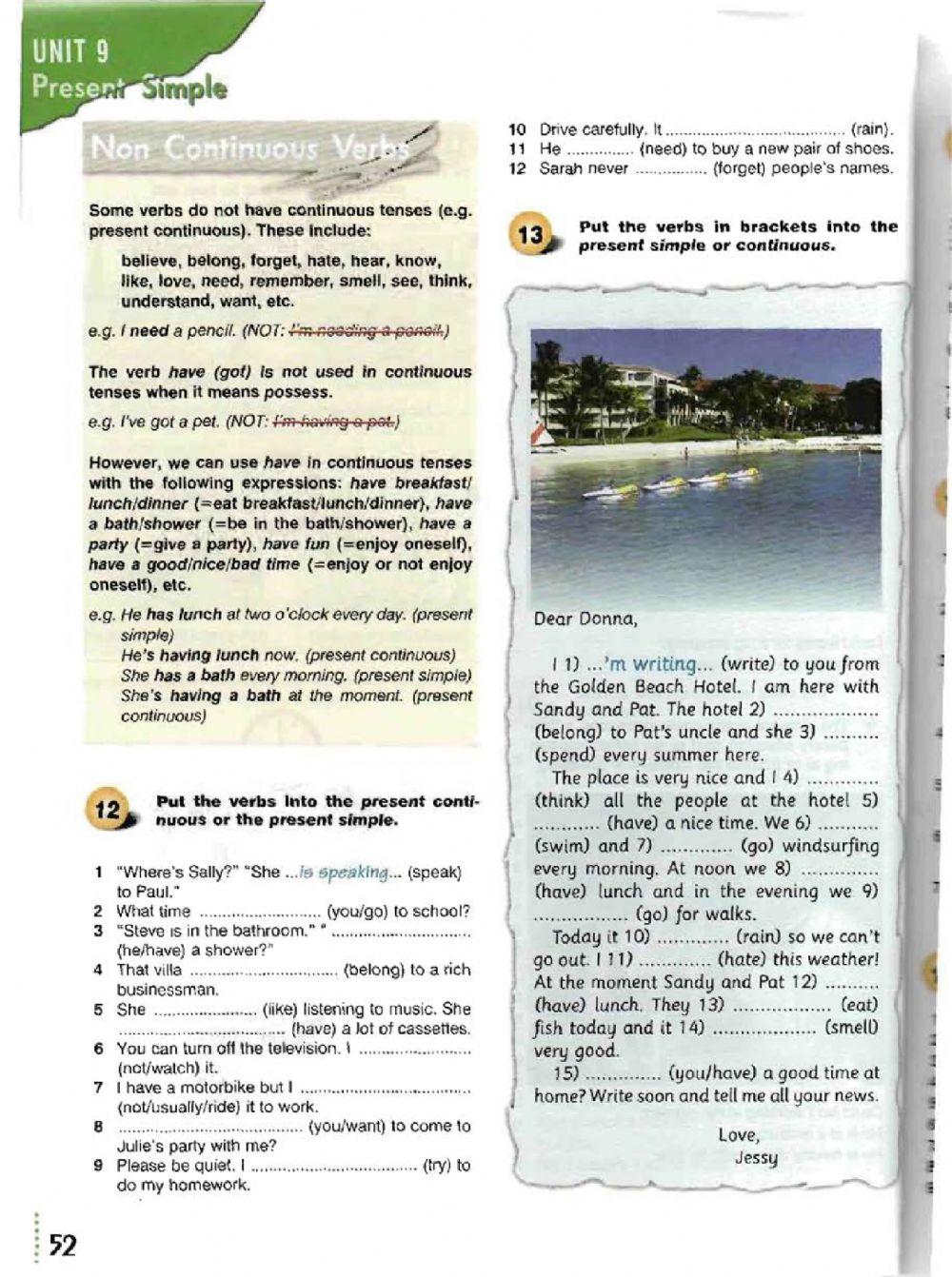 non continuous verbs 6314872 | Berrin Conbalar | Live