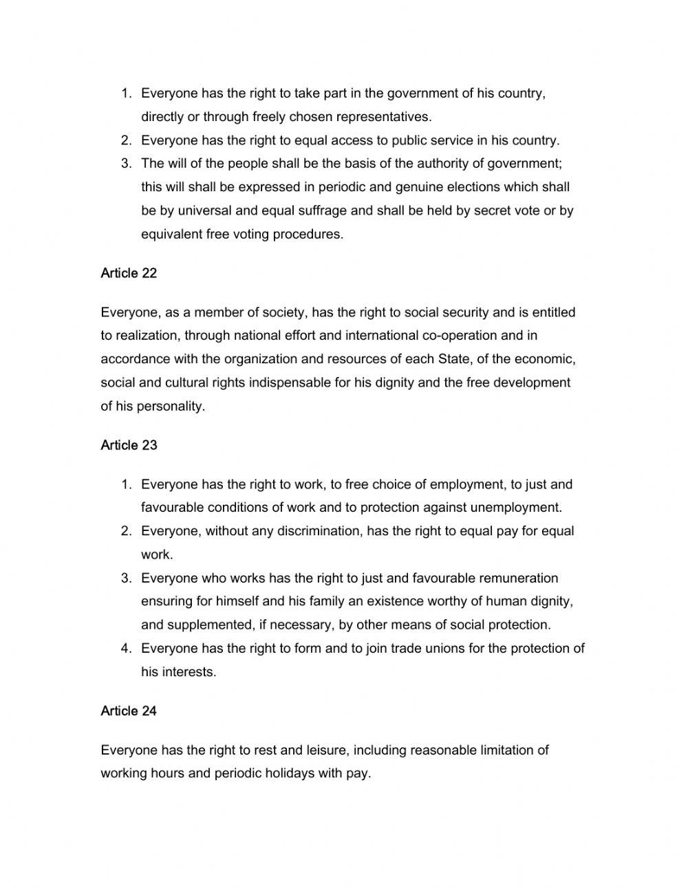 584488 | Human Rights | Efilad | LiveWorksheets