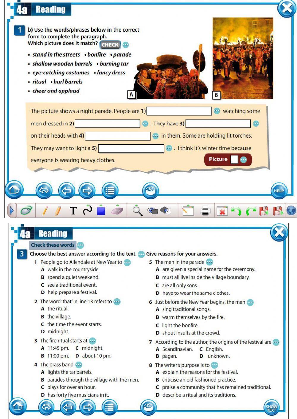 3a Festivals an… | Free Interactive Worksheets | 585378