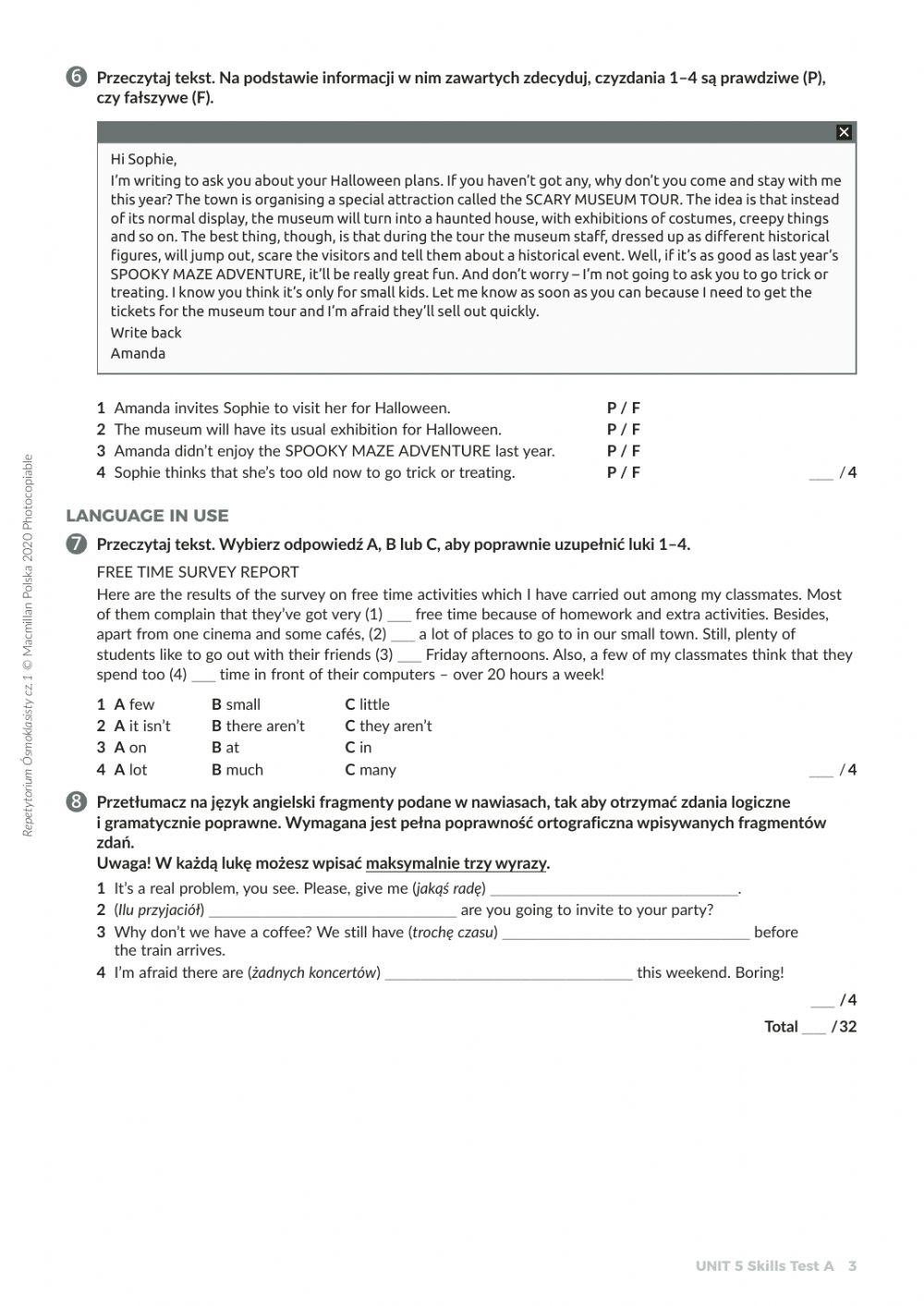 Repetytorium 7k… | Free Interactive Worksheets | 6316858