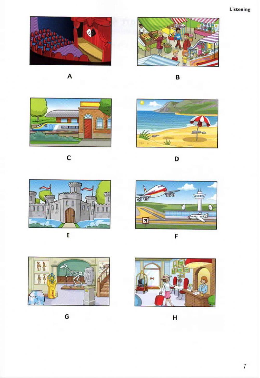 Flyers Listening Test 1 Book 3 online exercise for | Live Worksheets