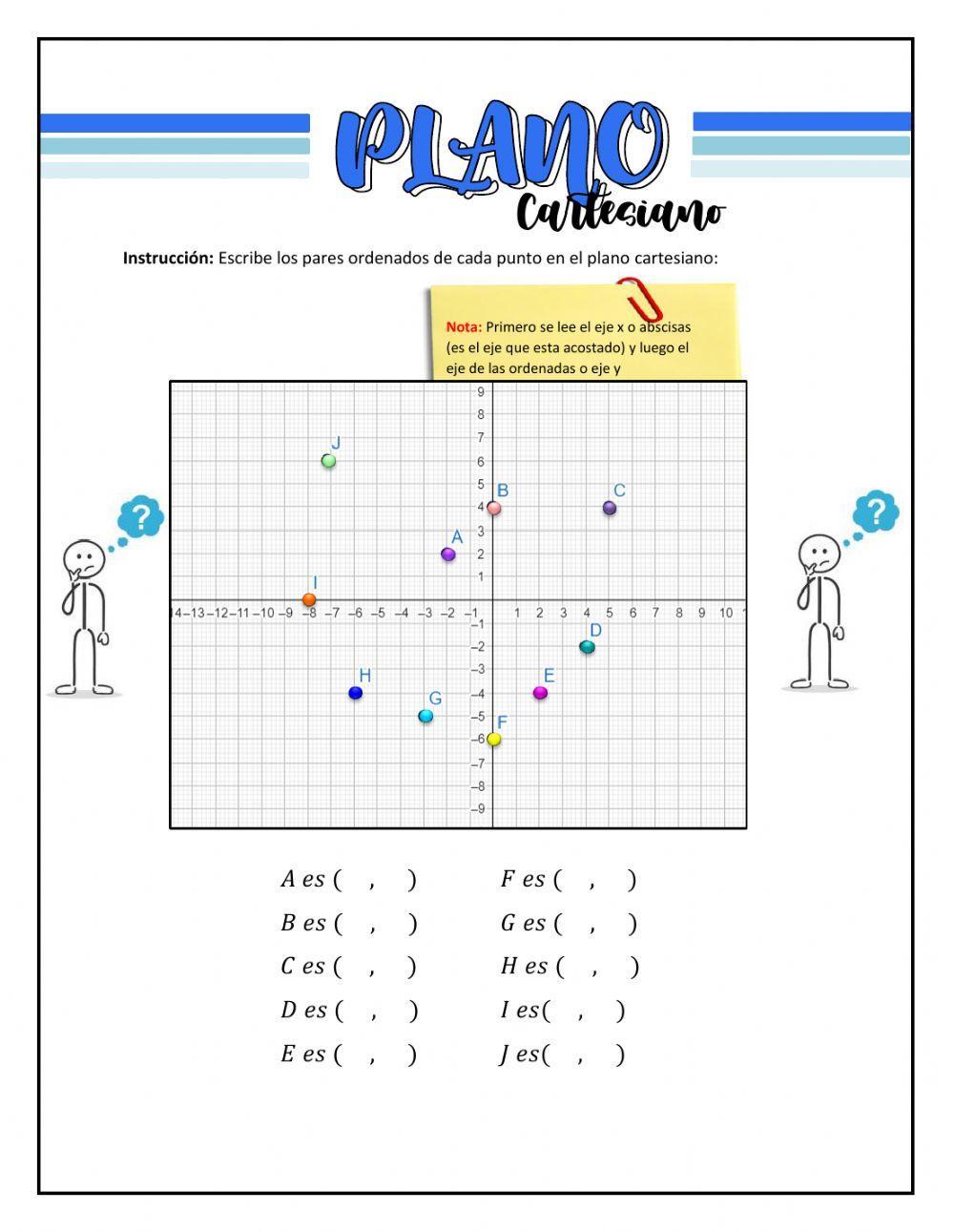 585862 | Plano cartesiano | Irving1710 | LiveWorksheets