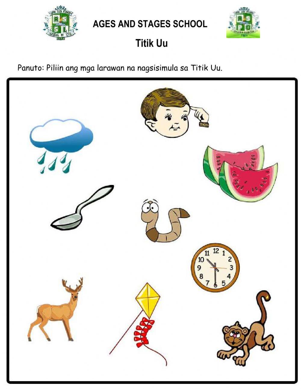 Titik Uu | Free Interactive Worksheets | 586469