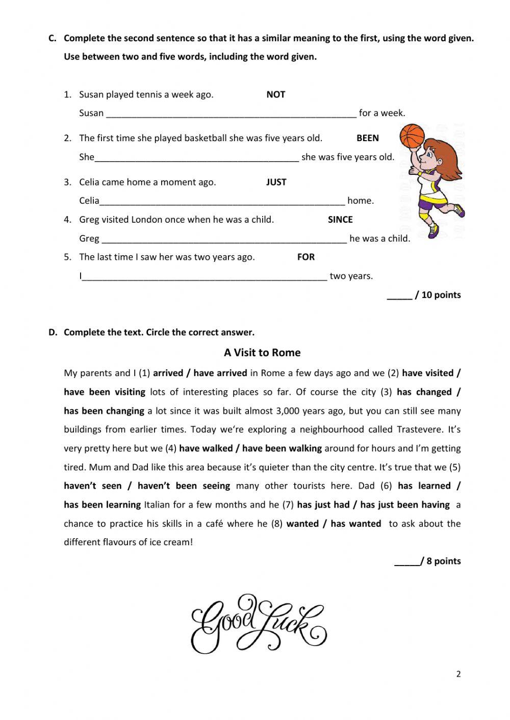 Quiz 3 D worksheet | Live Worksheets
