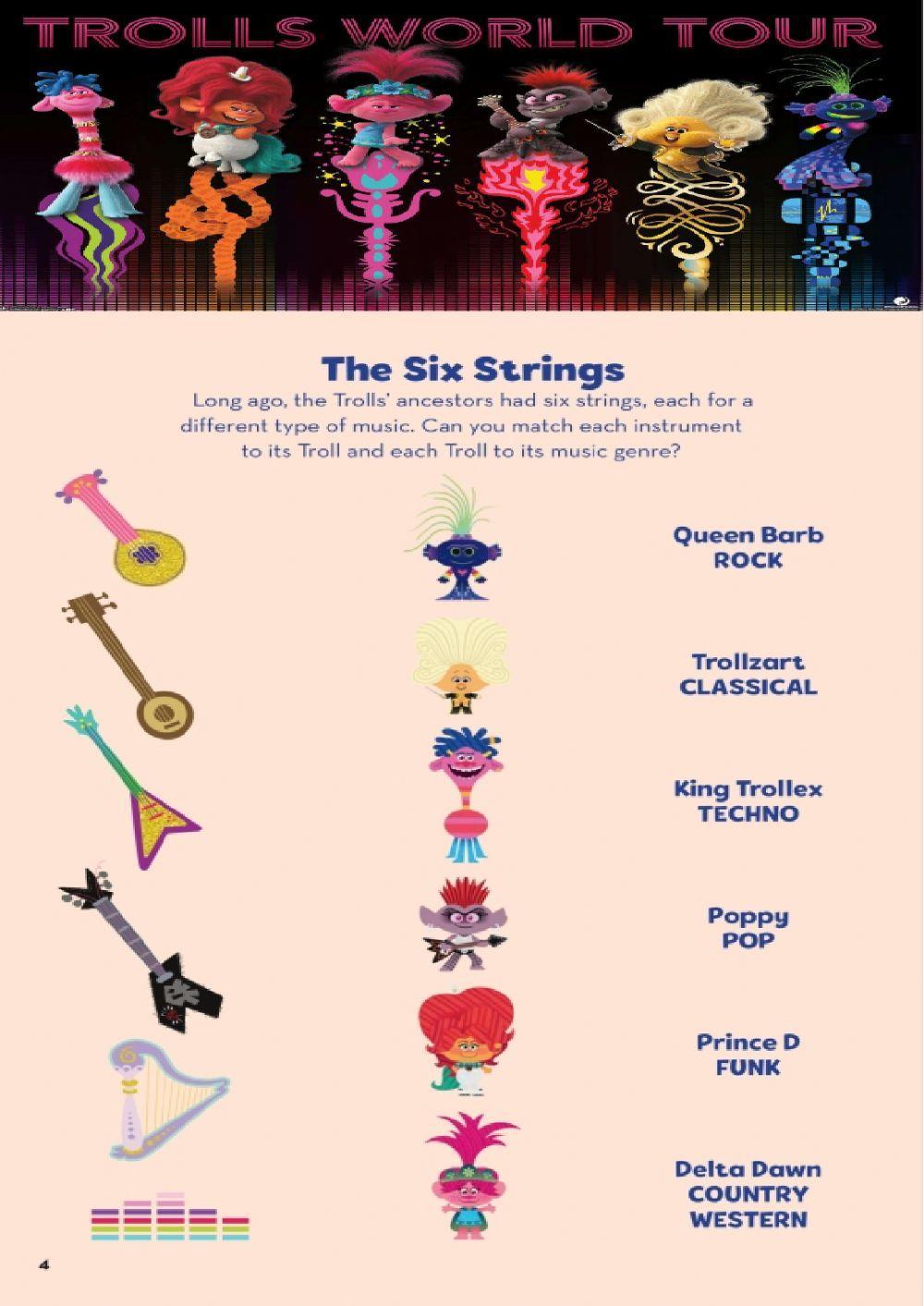 Trolls 2 - mix … | Free Interactive Worksheets | 591062