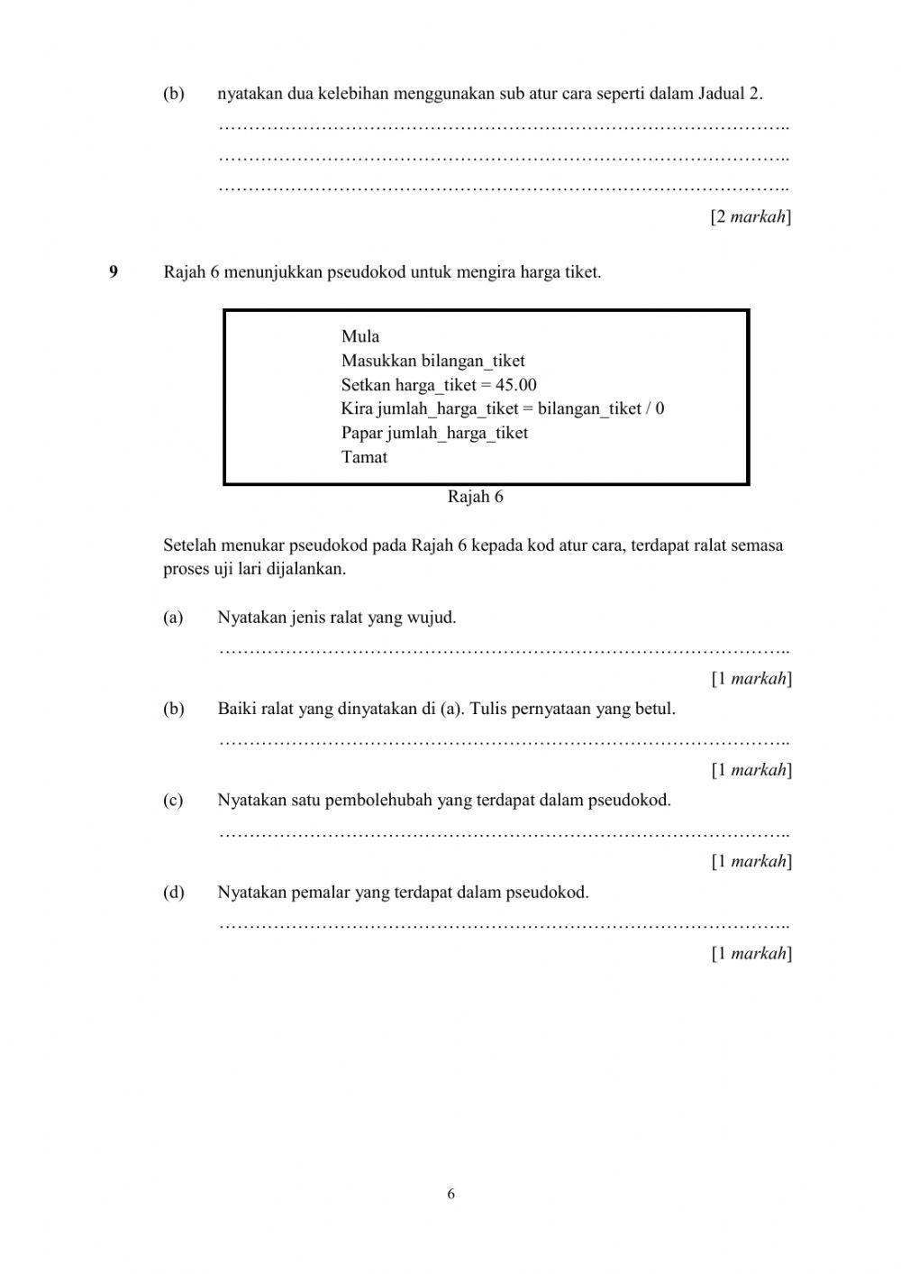 Ulangkaji ppc n9 2019 worksheet | Live Worksheets