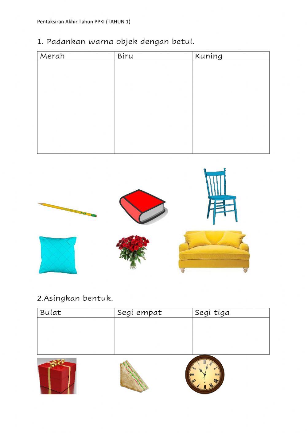 Pdf online exercise: Matematik PPKI | Live Worksheets