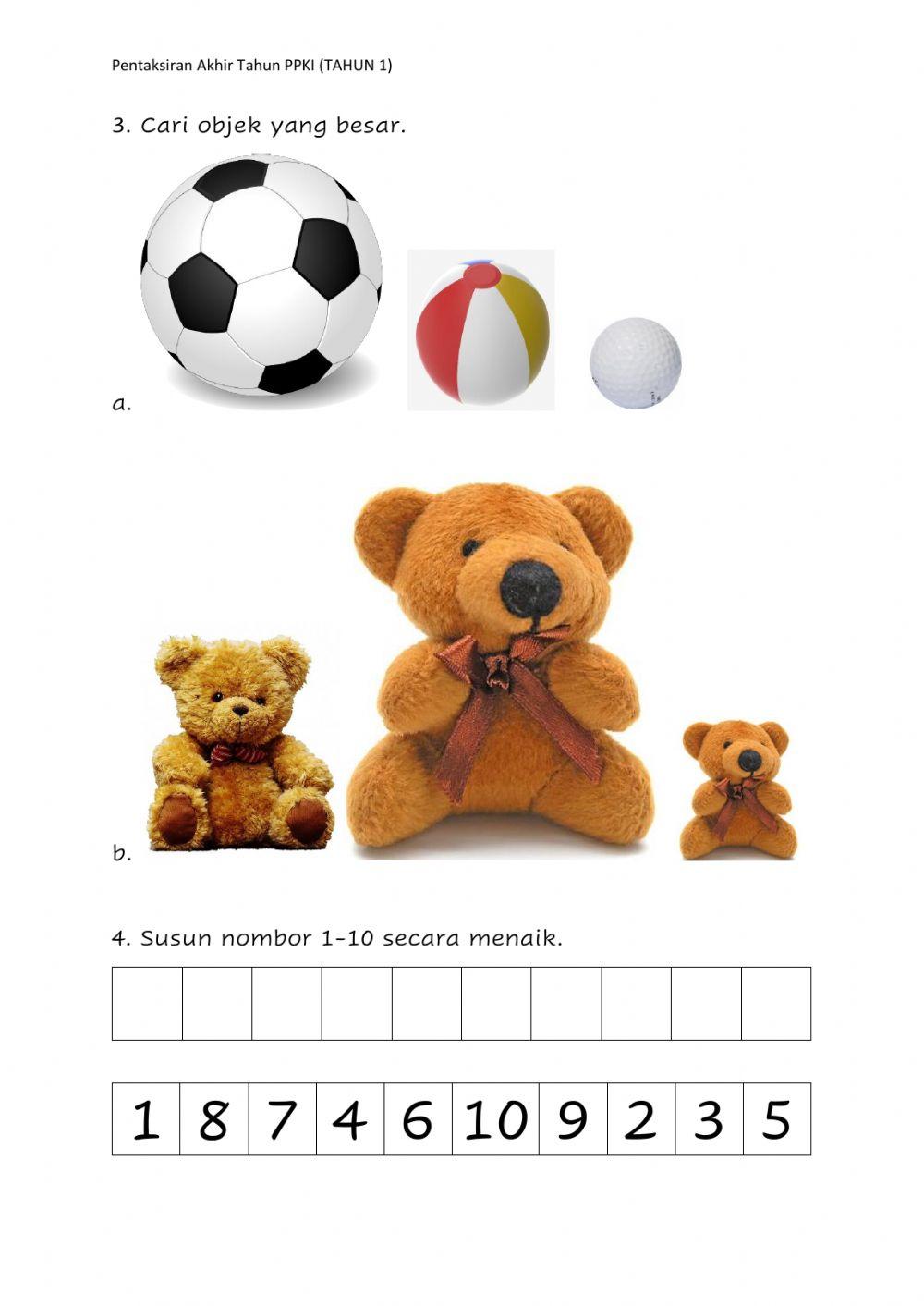 Pdf online exercise: Matematik PPKI | Live Worksheets