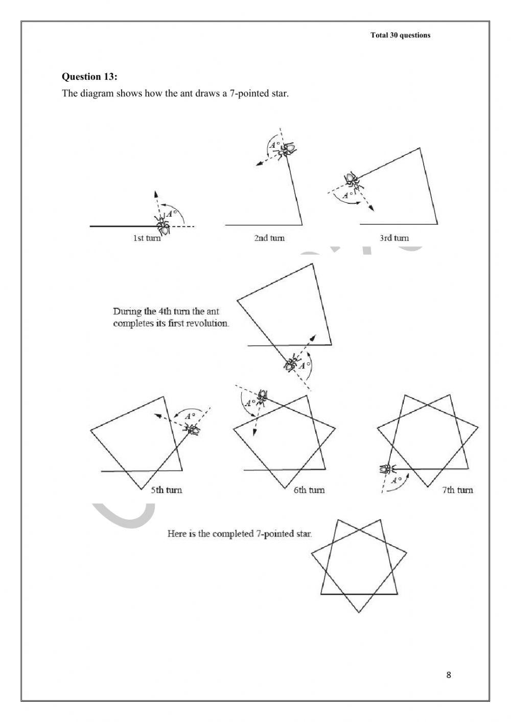 Cct 6 and 7 maths questions worksheet | Live Worksheets