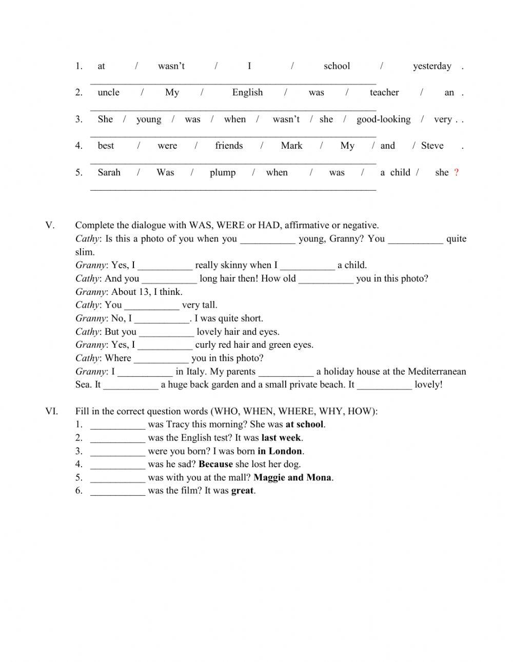 Test Paper unit 3 593322 | cristiana_73 | Live