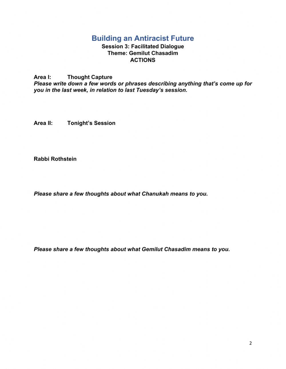 Racial Equity Training Session 3 Worksheet worksheet | Live Worksheets