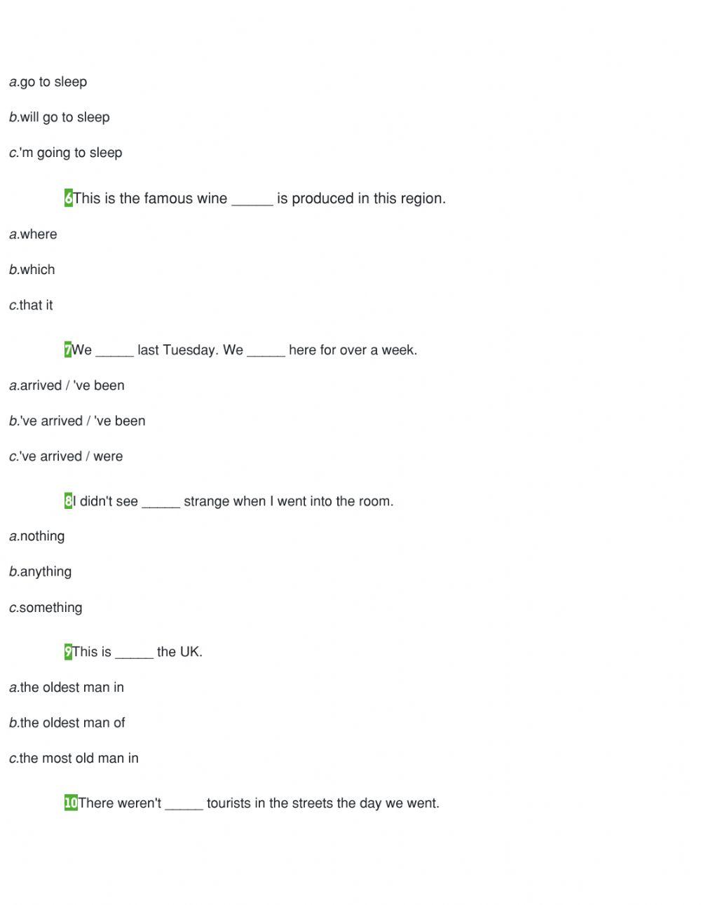 594458 | English test A2 | Dianamedina11