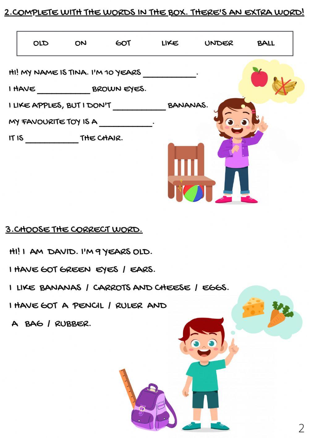 Kinder 2 594414 | SofiaGiulianan | Live Worksheets