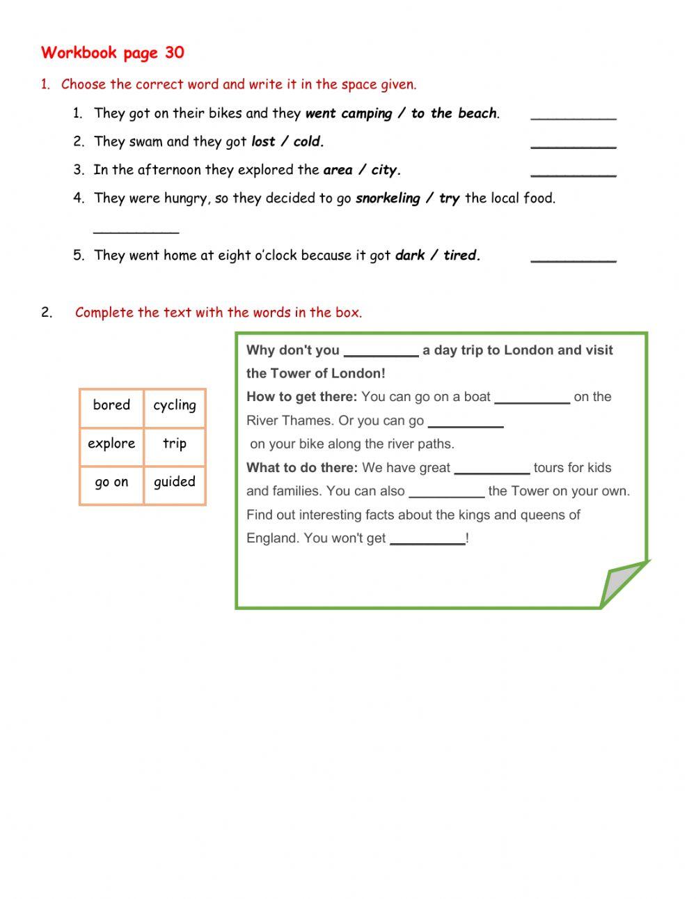 Grammar - Past simple interactive worksheet | Live Worksheets