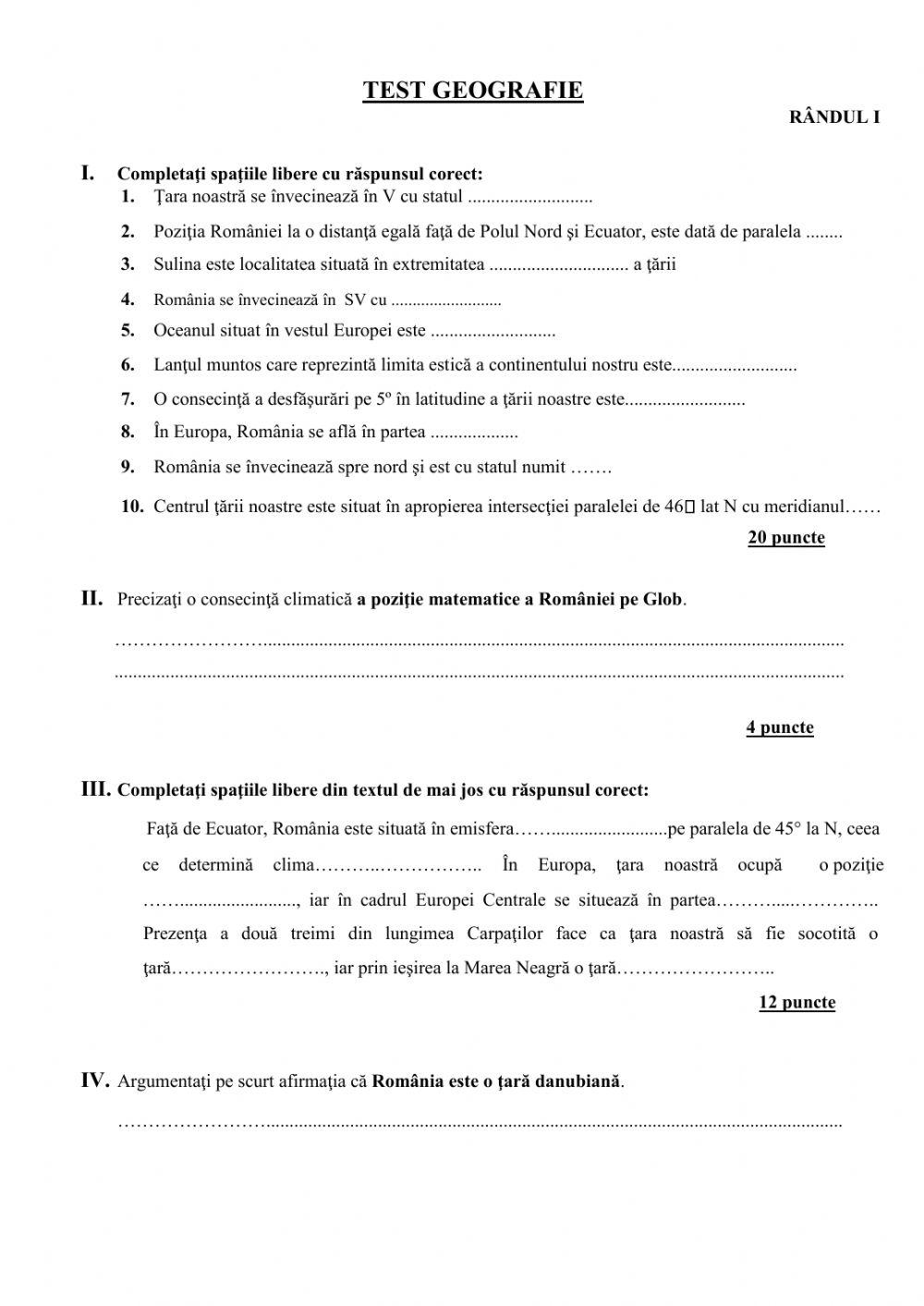 4558460 | Pozitia României | Ichim Mihaela