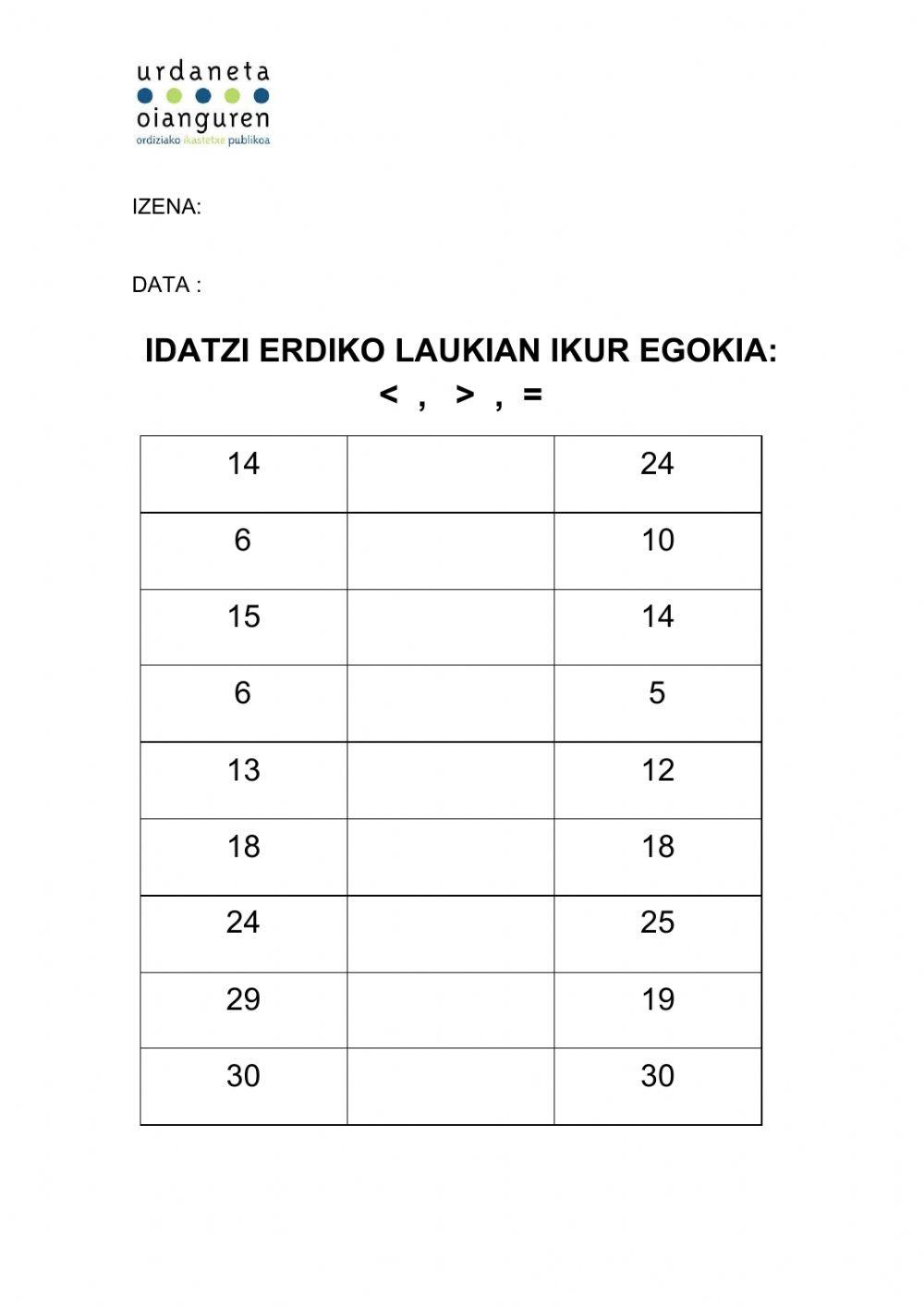 worksheet | Live Worksheets