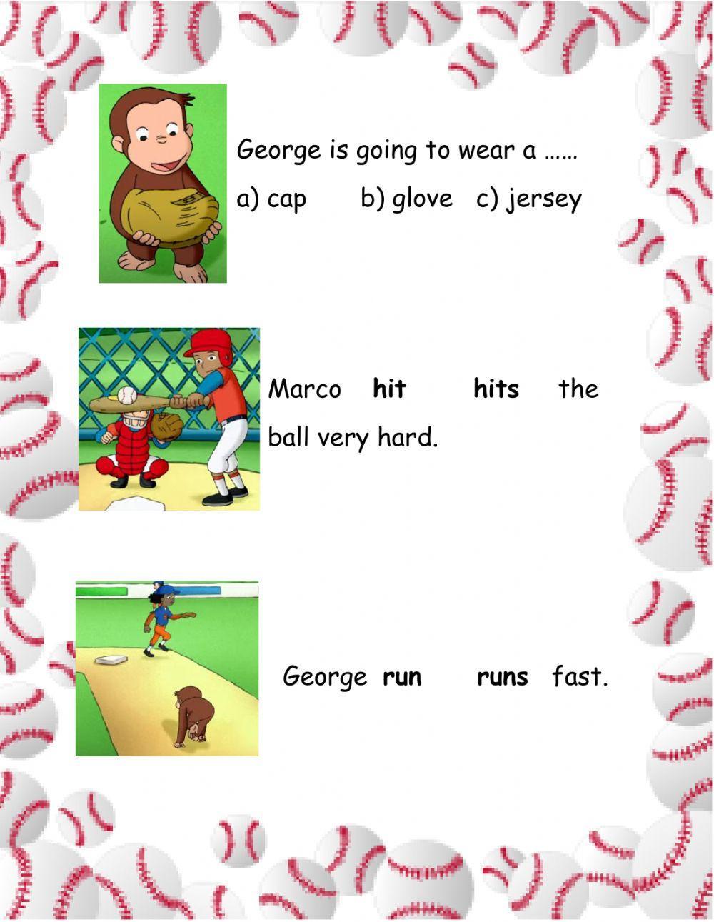 Curious George … | Free Interactive Worksheets | 596307