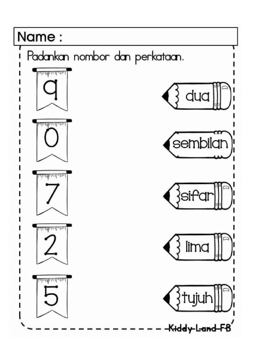 Matematik Awal activity | Live Worksheets