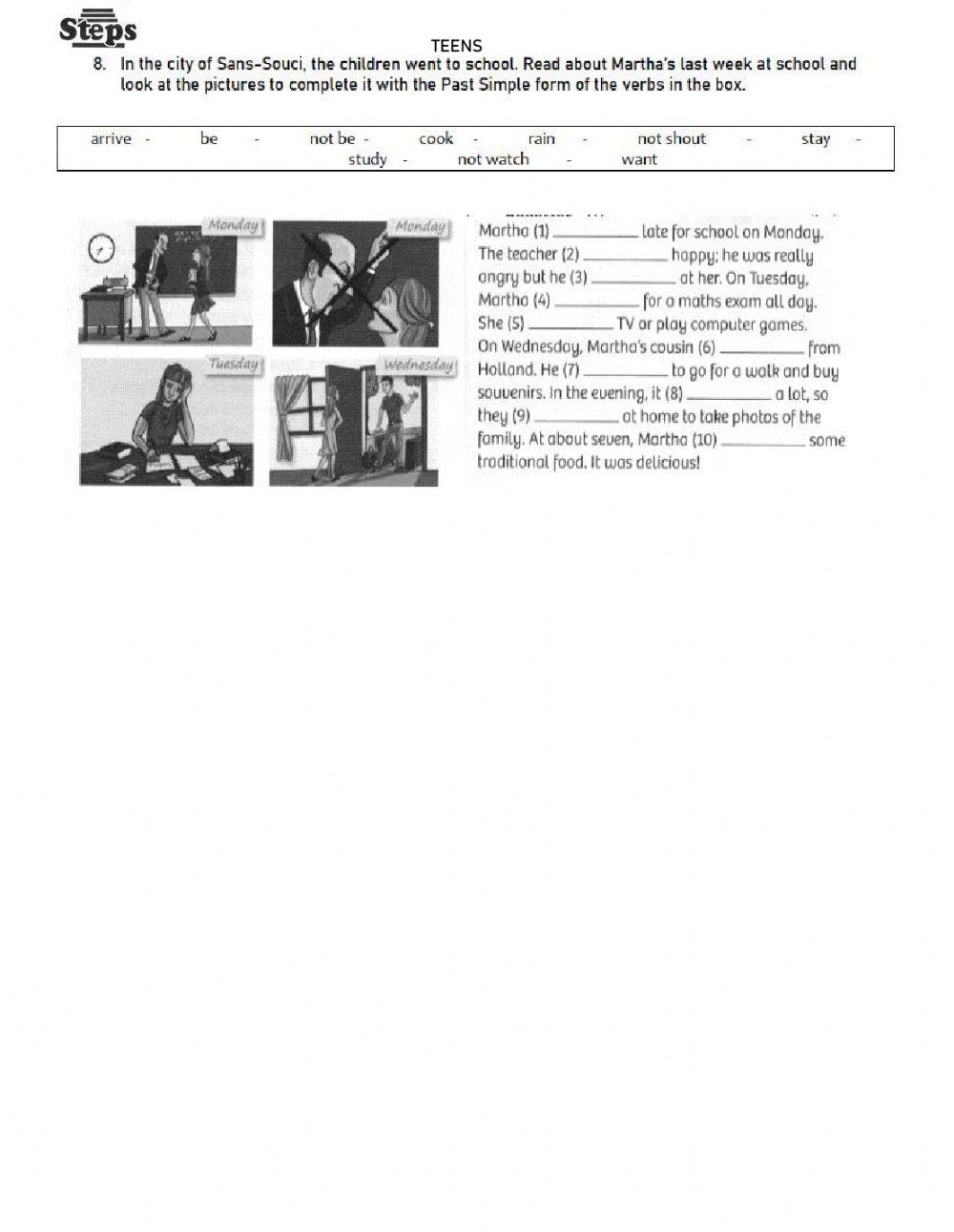 Teens - Make-up exam interactive worksheet | Live Worksheets