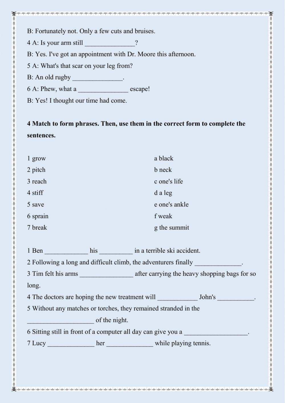 Spotlight 11. Module 4A worksheet | Live Worksheets
