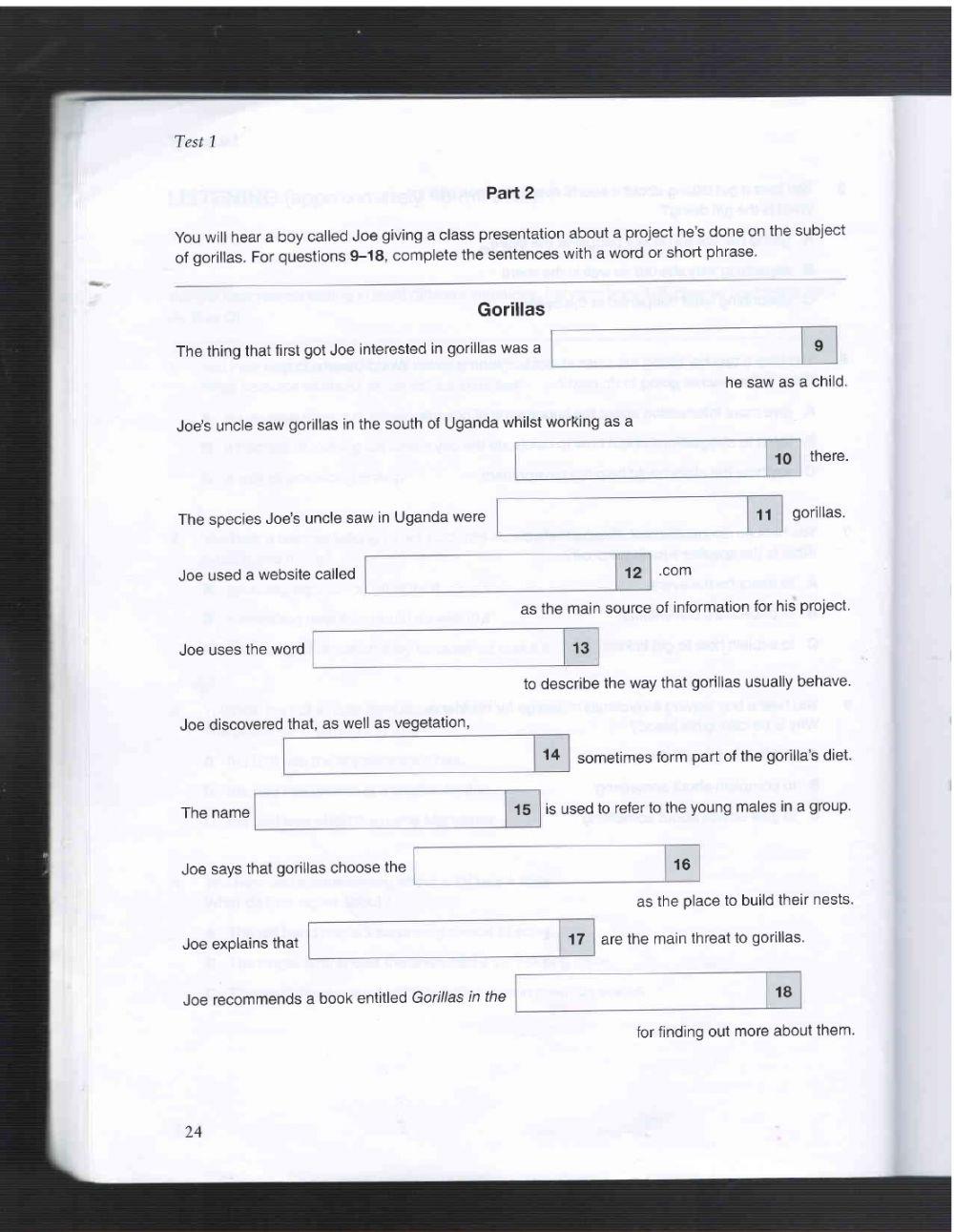 6329395 | FCE Test 1 Listening | zetam | LiveWorksheets