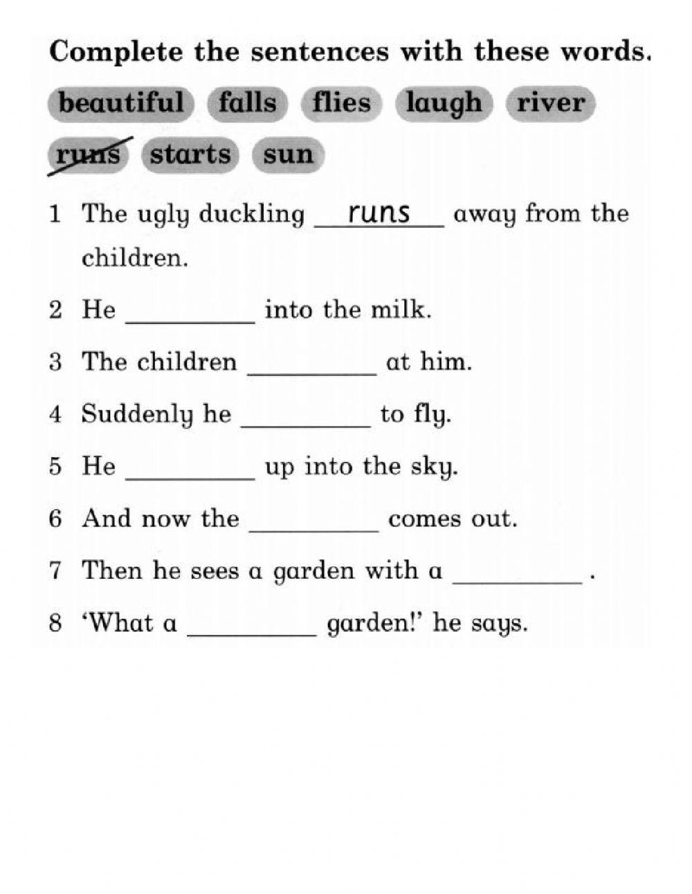 The Ugly Duckling Extra Practice 2 | Simona | Live