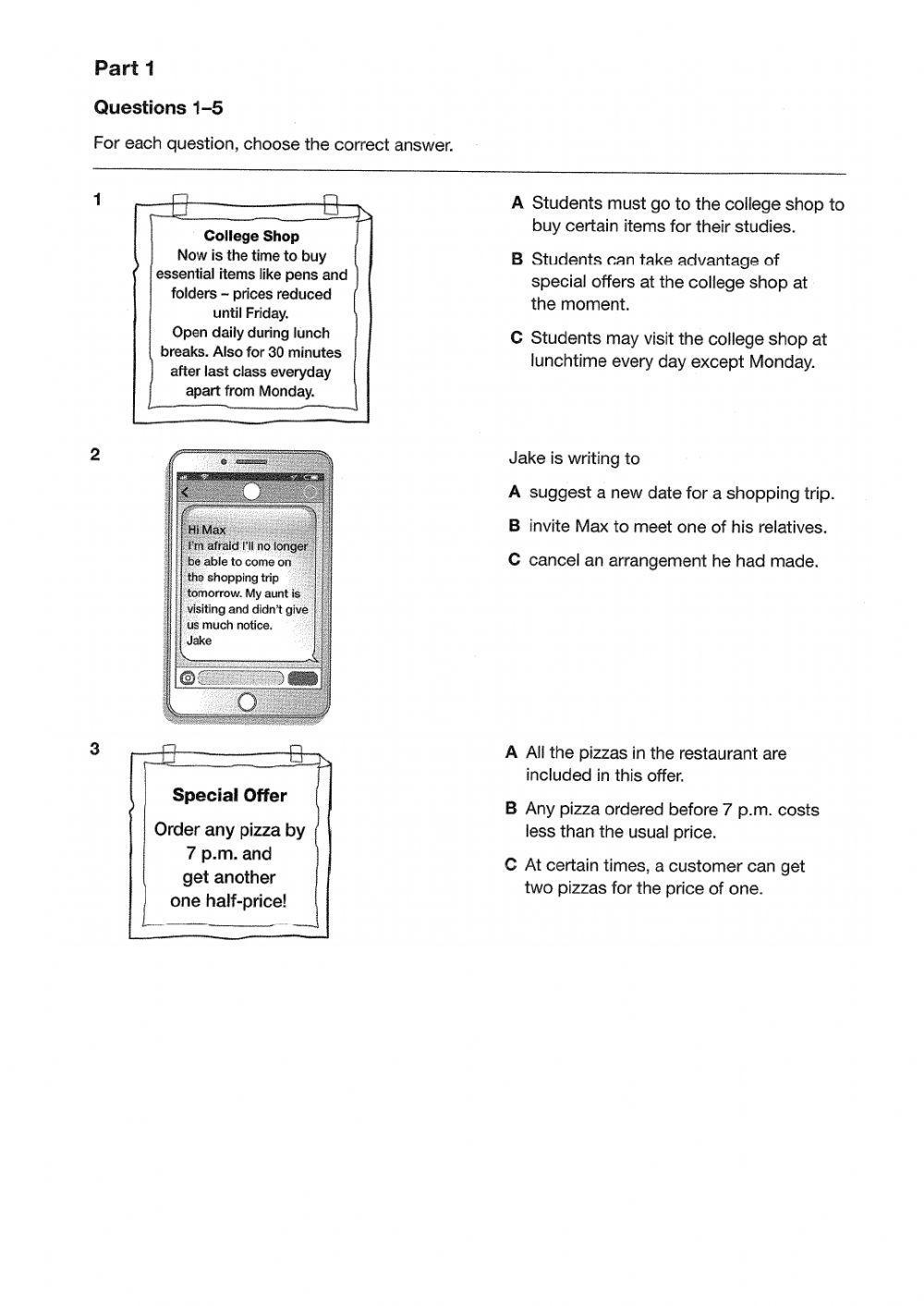 Pet Reading Part 1 1 Worksheet - vrogue.co Pet Reading Part 1 1 Worksheet - vrogue.co