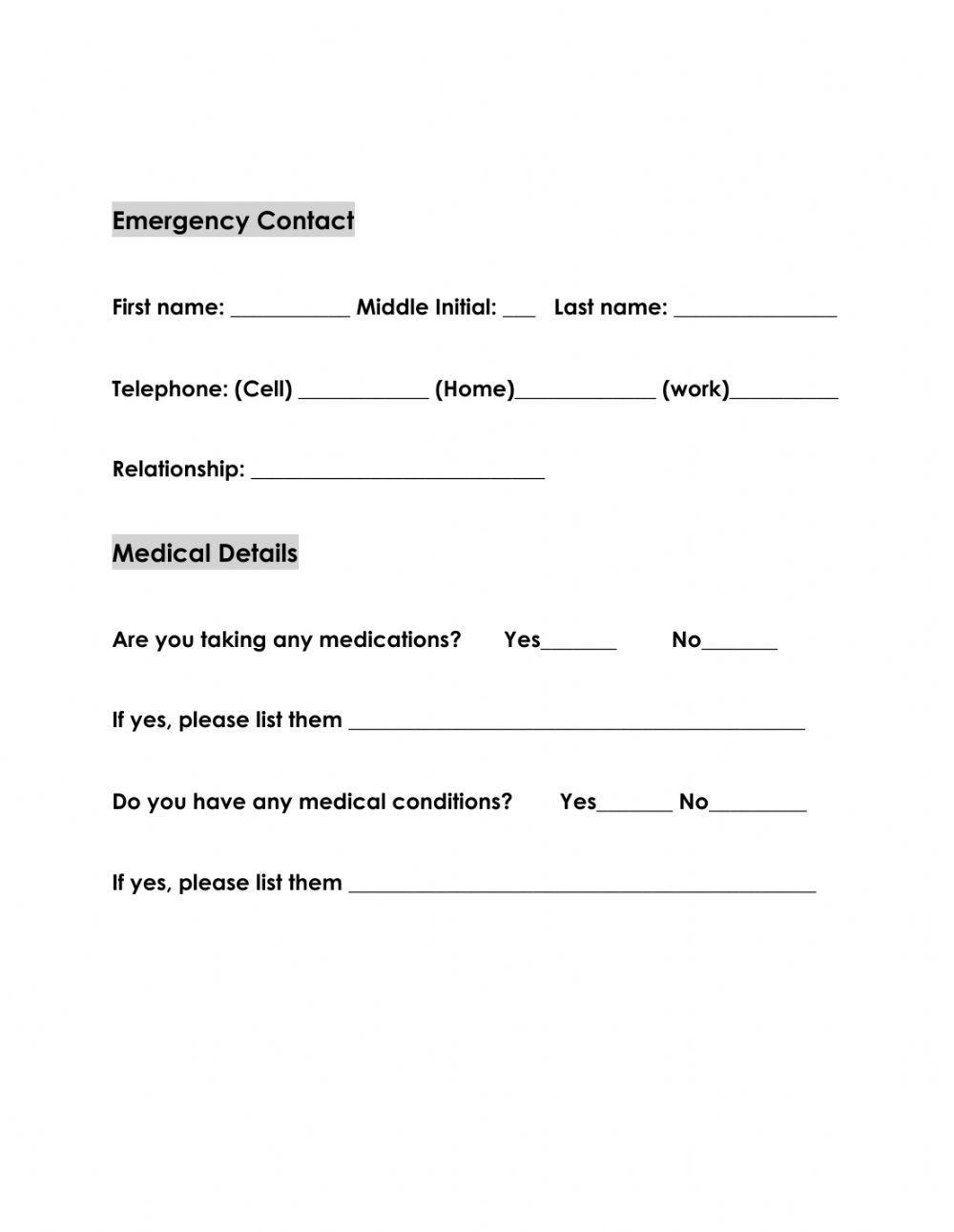 Filling in a me… | Free Interactive Worksheets | 599635