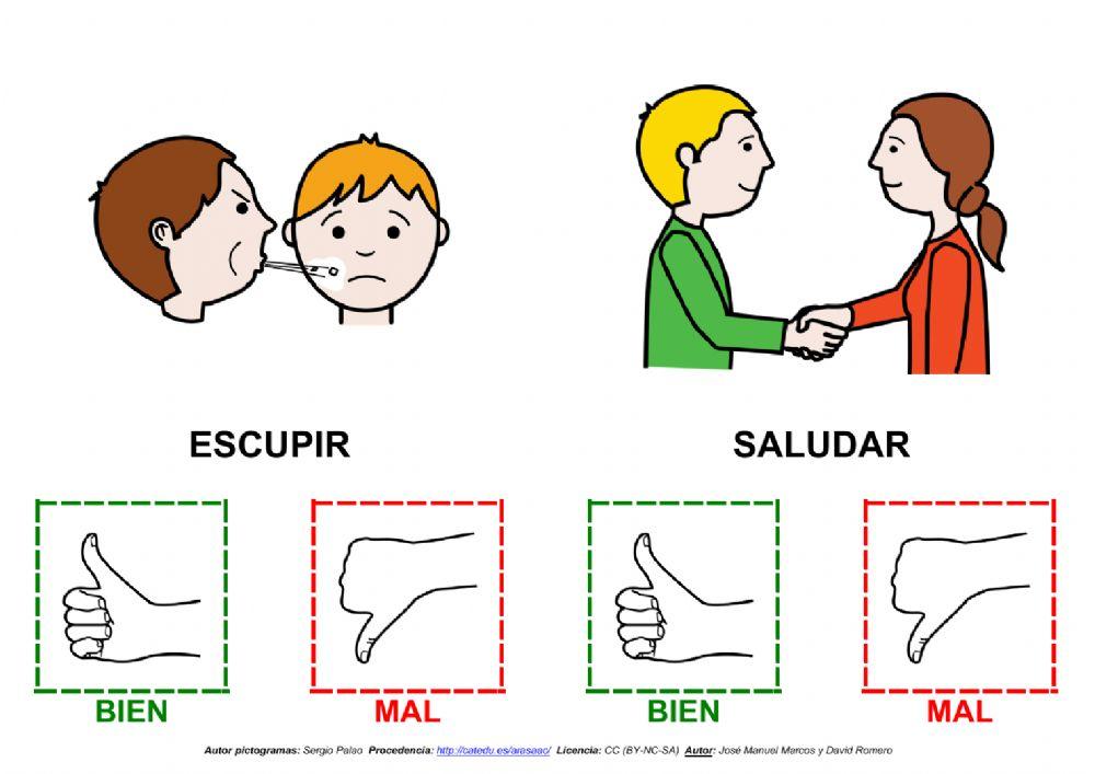 ESTA BIEN-ESTA MAL online exercise for | Live Worksheets