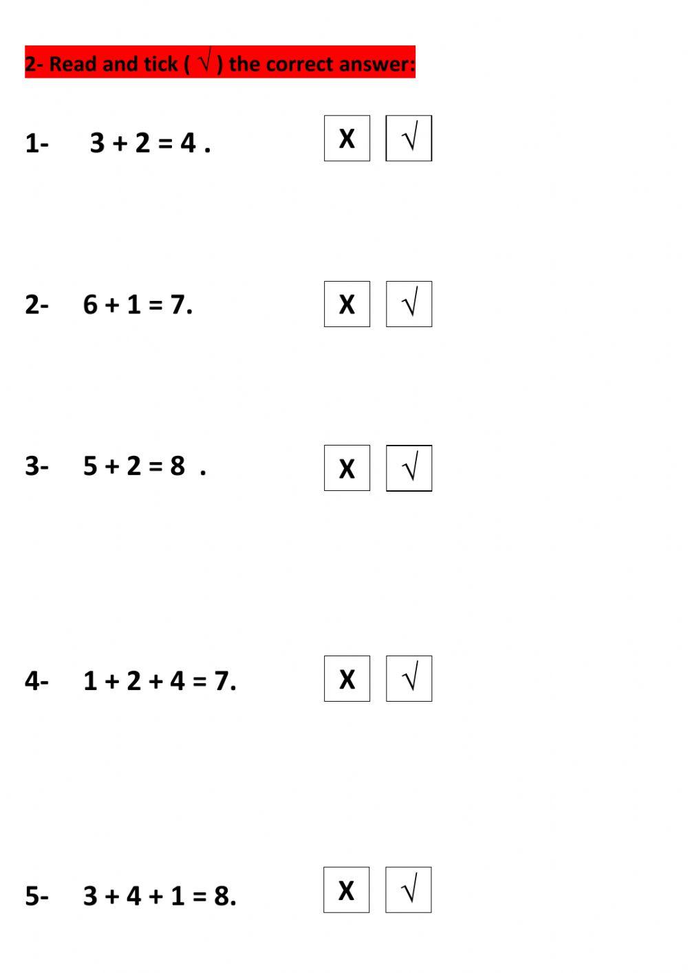 Unit : 3 L 4 numbers 7&8 worksheet | Live Worksheets