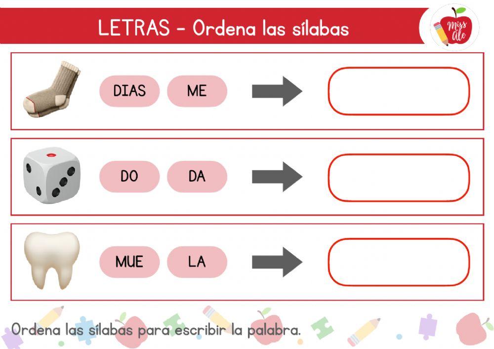 COM12 - Escritura worksheet | Live Worksheets