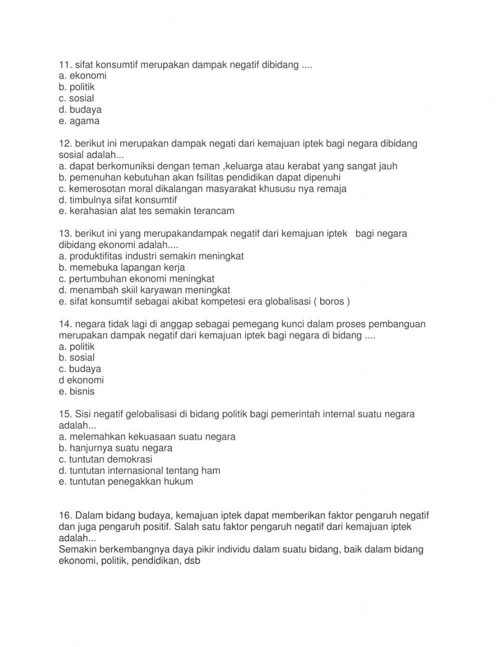 Pkn online pdf worksheet | Live Worksheets